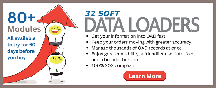 32Soft - QAD Acquisitions and What They Mean For the QAD User