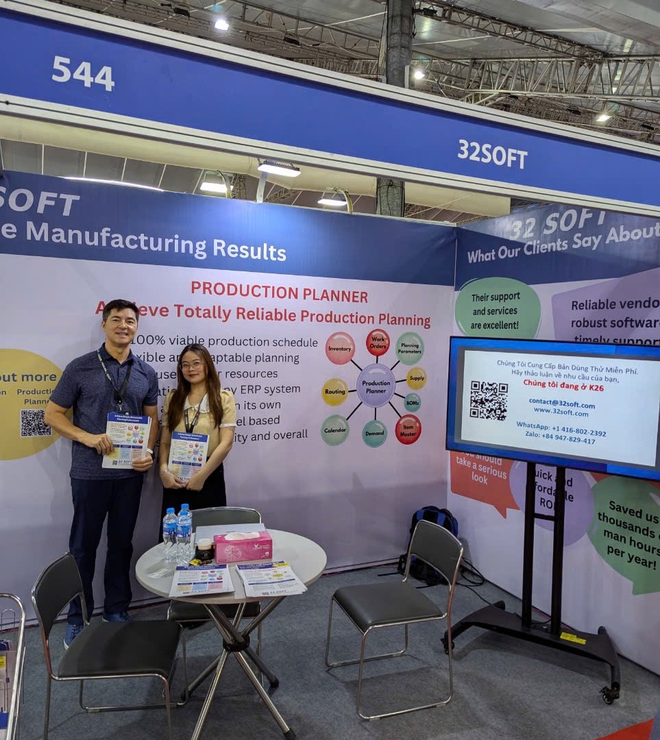 32Soft - 32 Soft at the Vietnam Industrial and Manufacturing Fair!